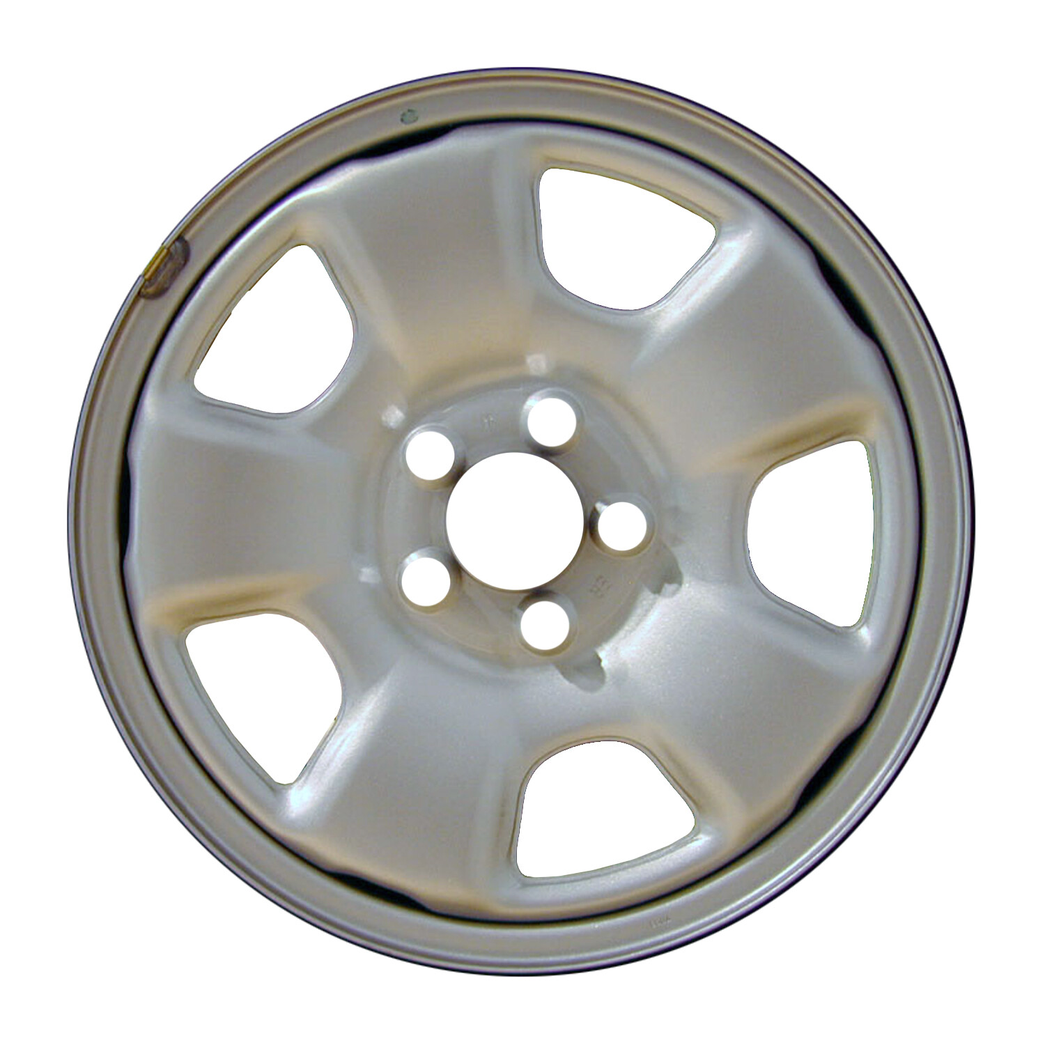 15x6 5 Spoke Refurbished Steel Wheel Painted Silver 560-68698 | eBay