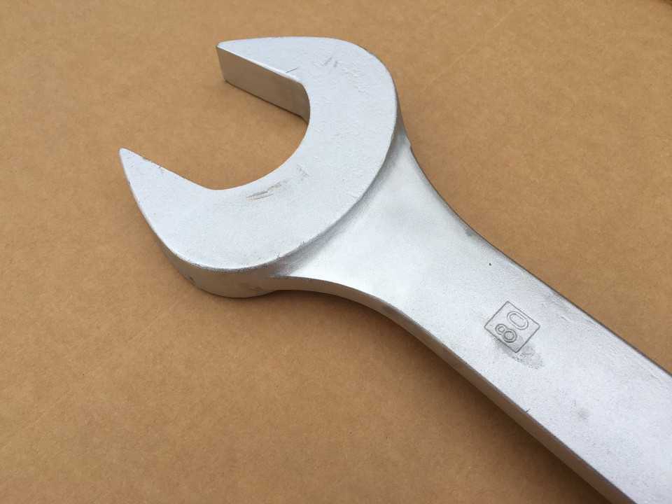 Stahlwille Vanadium 80mm Combination Spanner Long Open Box End Wrench ...