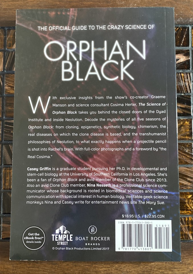 Science of Orphan Black : The Official Companion, Paperback by Griffin ...