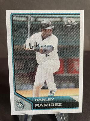 2011 Topps Lineage #TCS9 Hanley Ramirez Topps Cloth Stickers | eBay