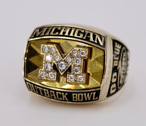 2013 MICHIGAN WOLVERINES OUTBACK BOWL PLAYER CHAMPIONSHIP RING | eBay