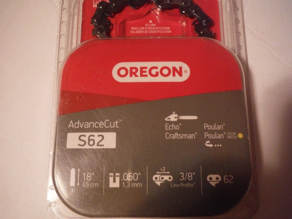 New Oregon AdvanceCut S62 18" Saw Chain, Echo, Craftsman, Poulan ...