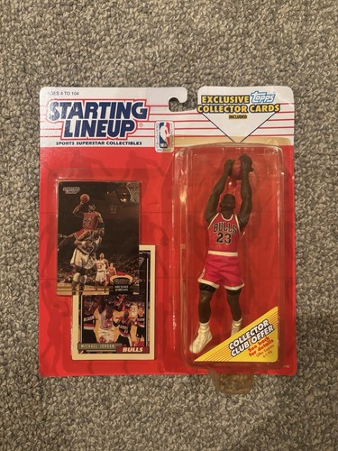 Michael Jordan 1993 Kenner Starting Lineup Chicago Bulls SLU Sealed | eBay