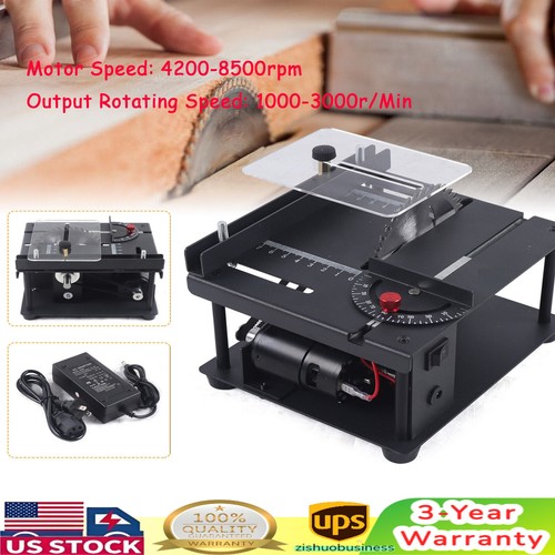 Portable Compact miniature Table Saw Rotating Speed 1000-3000r/min Work ...