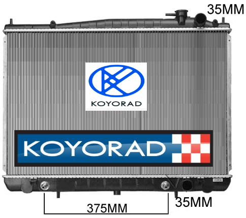 Radiator For Nissan Navara D22 97-2006 Auto Manual 3L Turbo Diesel H ...