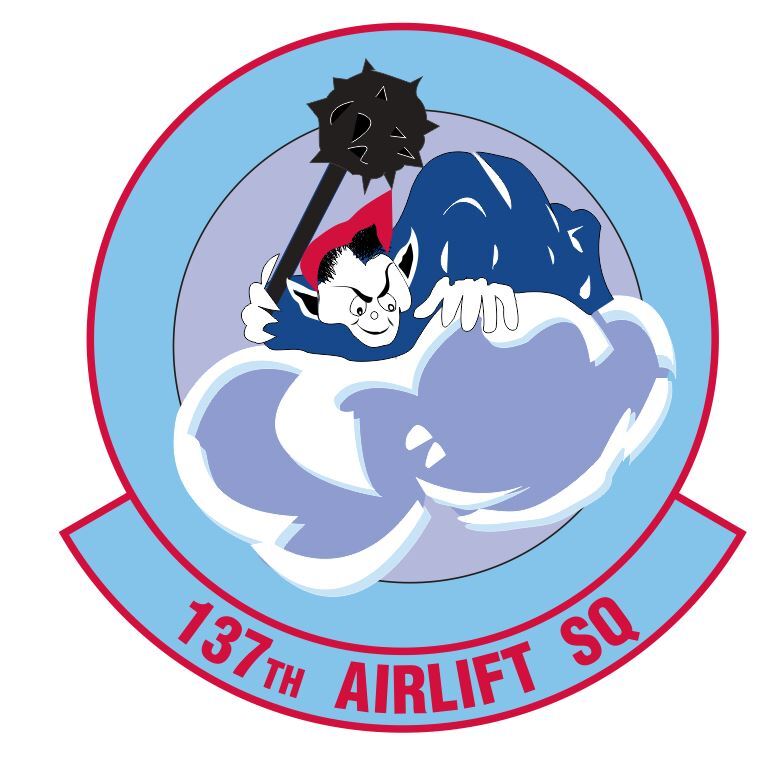137th Airlift Squadron Sticker Decal Military Armed Forces M798 | eBay