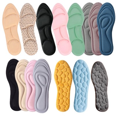 Memory Foam Shoe Insoles For Men Women Running Trainer Inner Soles Foot ...