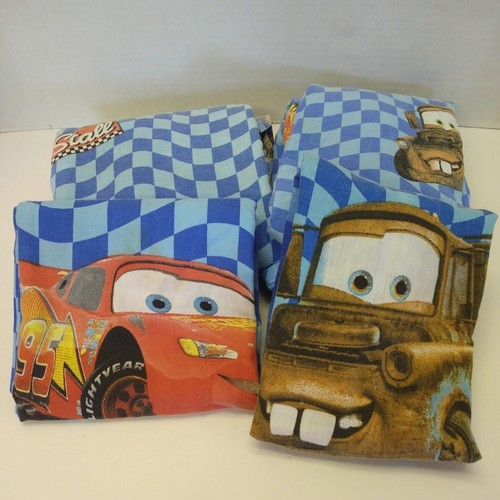 Disney Pixar Cars Piston Cup Twin Sheet Set Lightning McQueen Mater ...