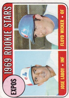 1969 Topps - High # #524 Jose Laboy, Floyd Wicker (RC) | eBay