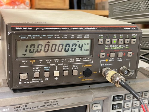 Philips PM666 PM 666 PM-6666 Frequency Counter 120 MHz Tested ...