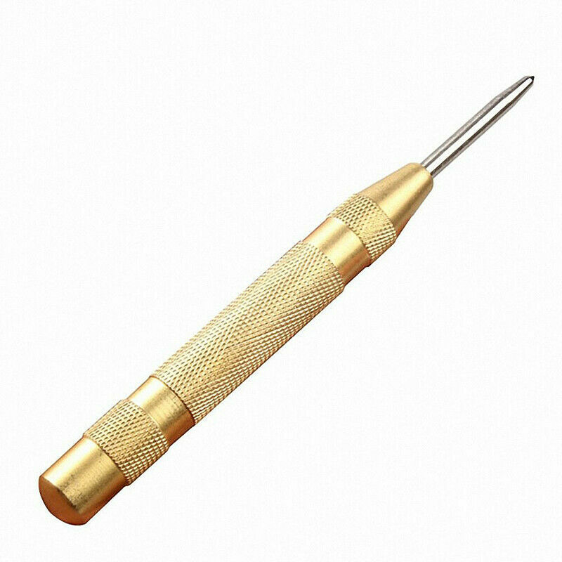5'' Automatic Center Pin Punch Strike Spring Loaded Marking Starting ...