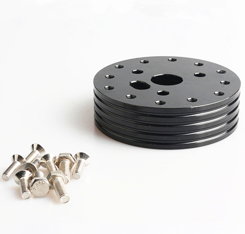 New Universal 1"25mm Steering Wheel Hub Adapter Plate Fits 70mm 74mm 6 ...
