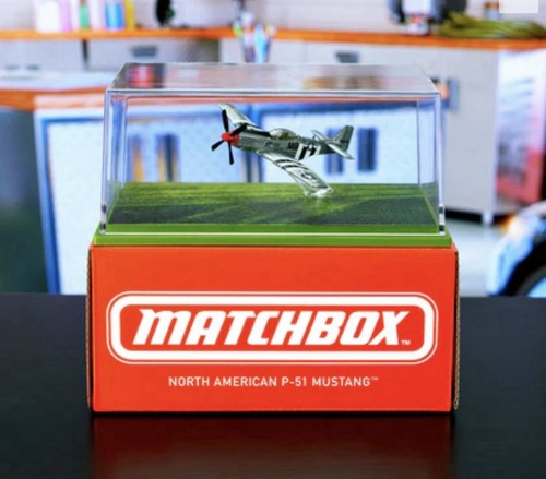 🔥 2025 Matchbox Collectors North American WW2 P-51 Mustang Prop Plane ...