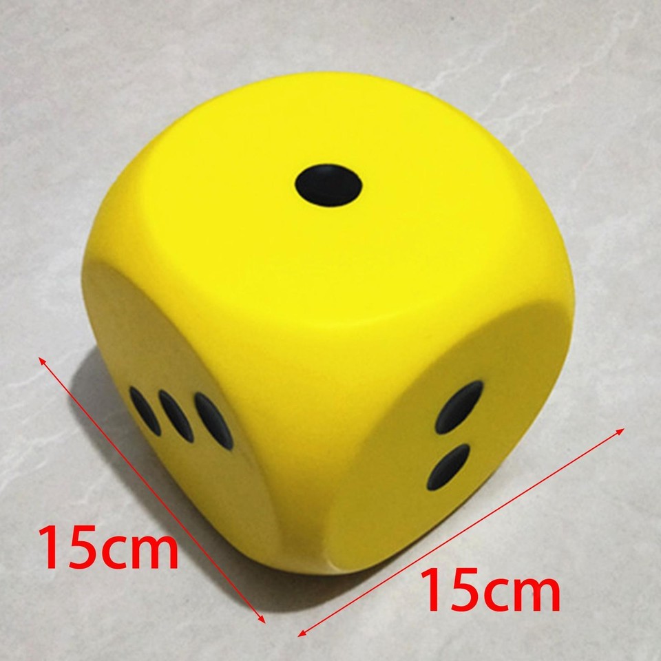 15cm Quiet Soft Dice Children Early Education Toys Playing Dice for ...
