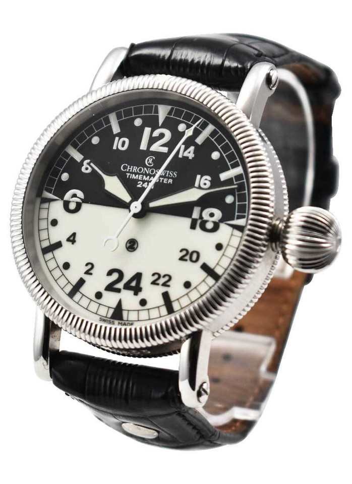 CHRONOSWISS TimeMaster 24hr in Stainless Steel | eBay