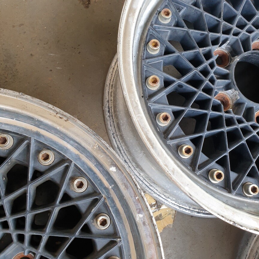 JDM 15" Southern Ways Epsilon Mesh wheels rims for 114.3X5 datsun z31 ...