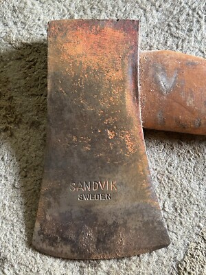 Vintage Sandvik Sweden Hatchet Axe Head | eBay