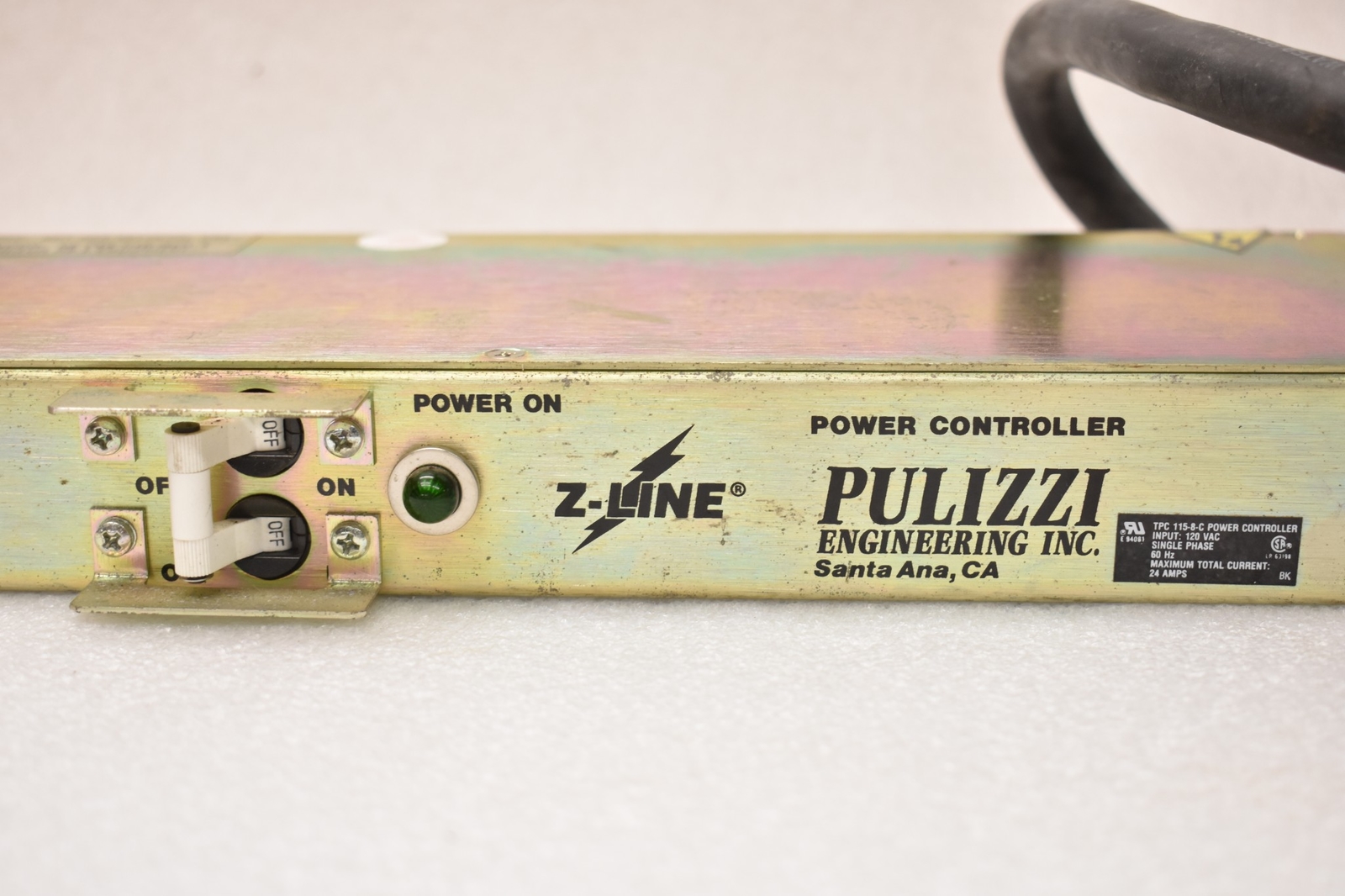 Nettoyage TPC115-8-C Z-Line contrôleur d'alimentation monophasé 60Hz ...