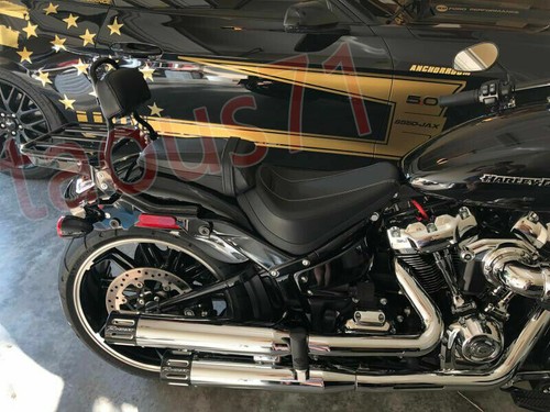 2018-2024 Harley Fat Boy Breakout FLFB FXBR Detachable Sport Luggage ...