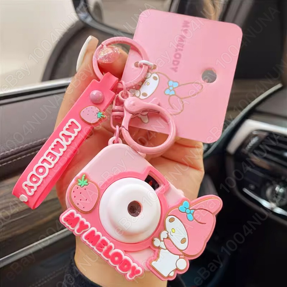 Sanrio Camera Keychain Keyring Cute Kawaii Character Mini Beam ...