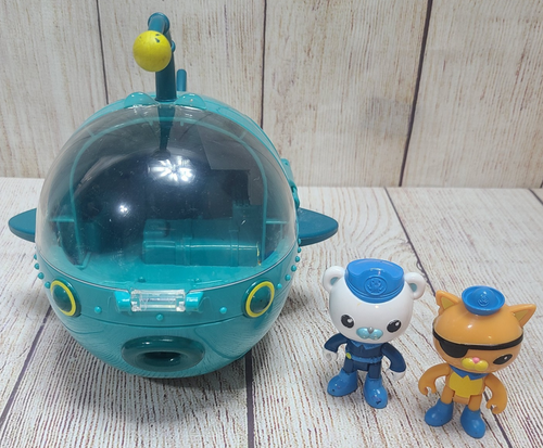 Mattel Meomi Octonauts Gup A Sub Captain Barnacles Kwazii Figures Toys ...