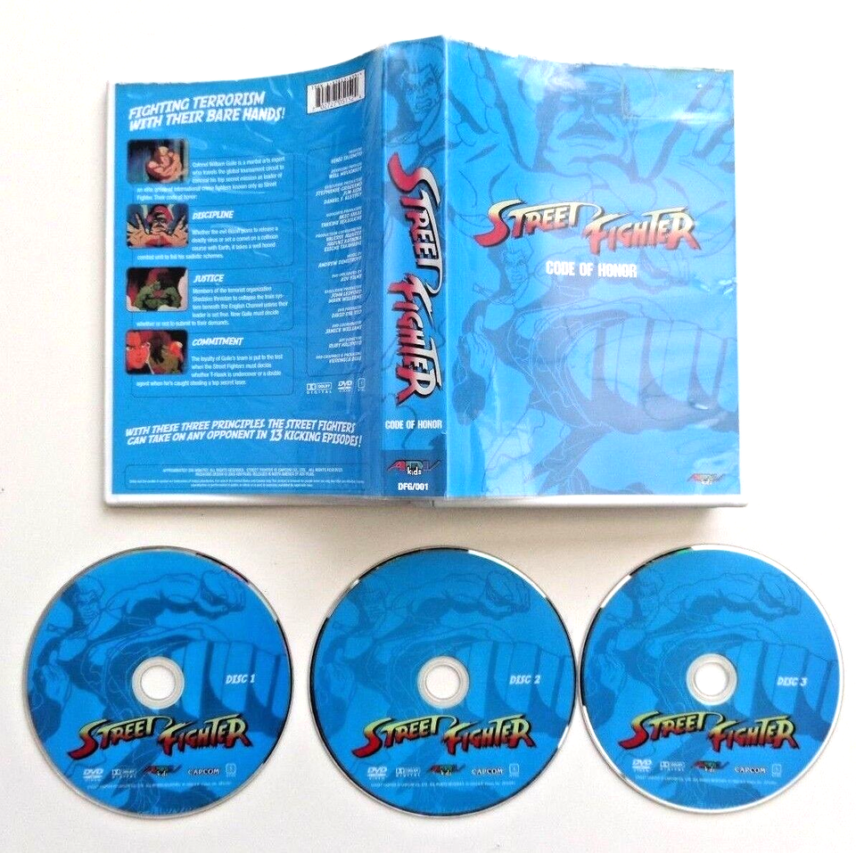 Street Fighter DVD Complete Sets, Movies and Super Street Fighter 4 | eBay