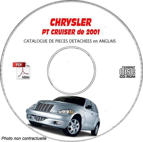 PT CRUISER 01 - Catalogue Pieces CDROM CHRYSLER Anglais Support - CD ...