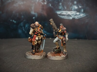 House Greim Military Attaché painted Necromunda Hired Guns Mercenary ...