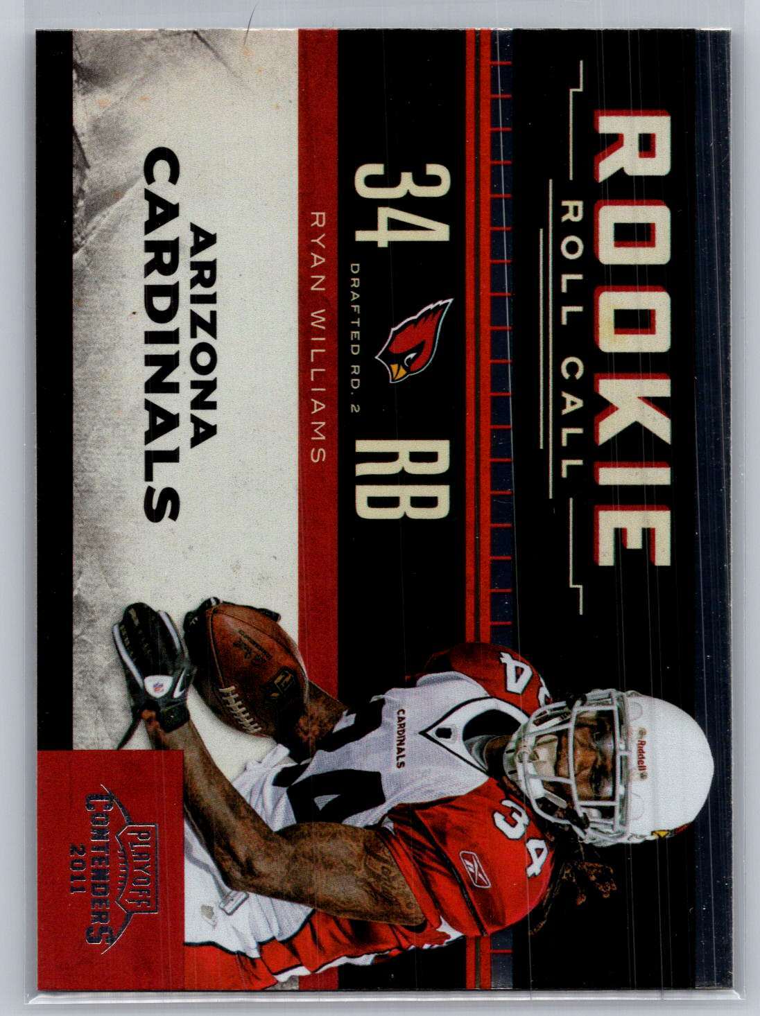 2011 Playoff Contenders #13 Ryan Williams Rookie Roll Call | eBay