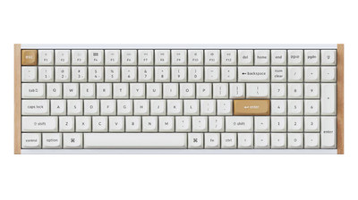 KEYCHRON K4 HE Special Edition White Wireless Magnetic Switch Custom ...
