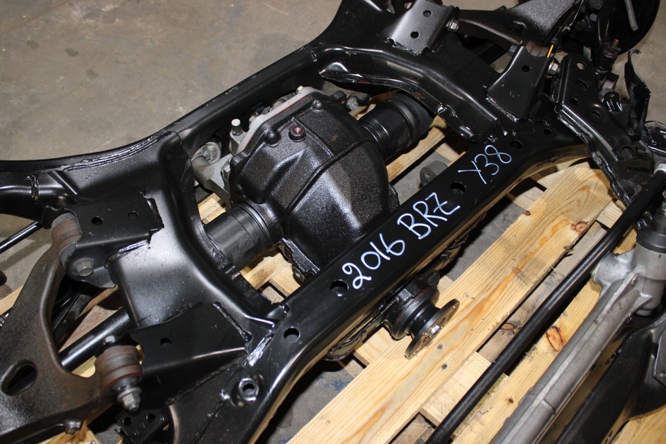 2016 SUBARU BRZ SCION FR-S FRONT & REAR SUBFRAME Y38 DIFFERENTIAL AXLES ...