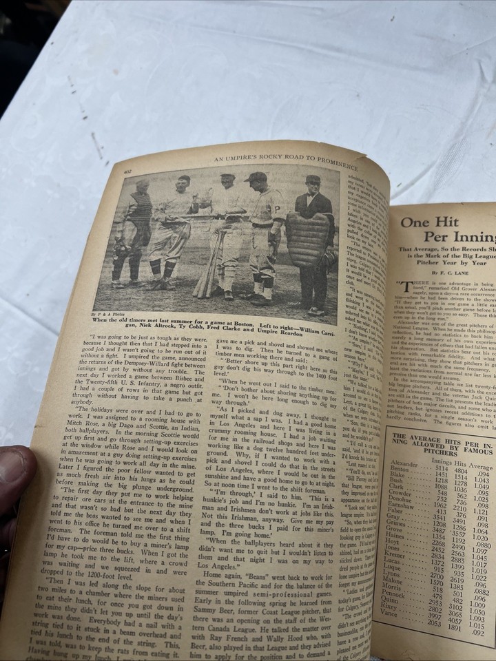February 1931 Baseball Magazine-Babe Ruth Story Chicago | eBay