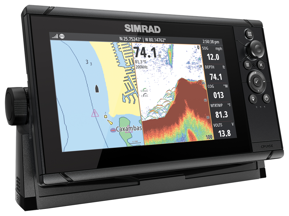 Simrad 000-14997-001 9-9-inch GPS Chartplotter with 83/200 Transducer | eBay