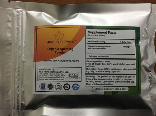 ORGANIC Apamarg Powder Achyranthes Aspera Pure & High Quality | eBay