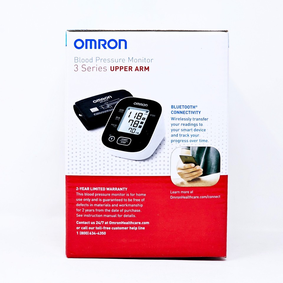 Omron 3 Series BP7150 Upper Arm Blood Pressure Monitor | Automatic ...