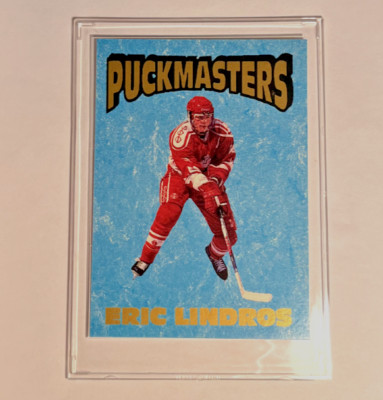 1991 Puckmasters Broder Style Promo Eric Lindros mint/rare (70%OFF) | eBay