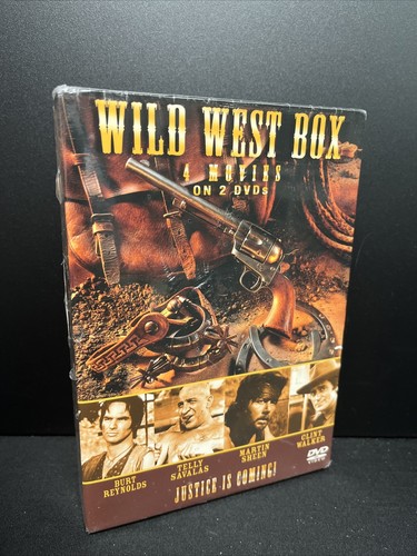 Wild West Box 4 Movies on 2 DVDs Burt Reynolds NEW! Free Shipping! | eBay