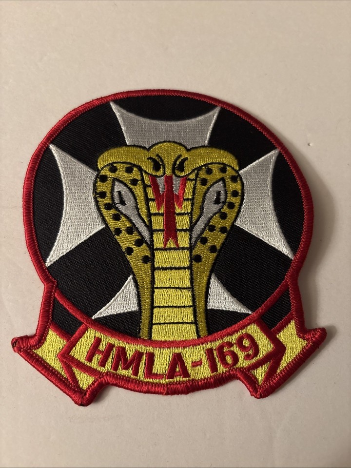 “USMC HMLA-169 Vipers Squadron Patch Helicopter Marine Light Attack ...