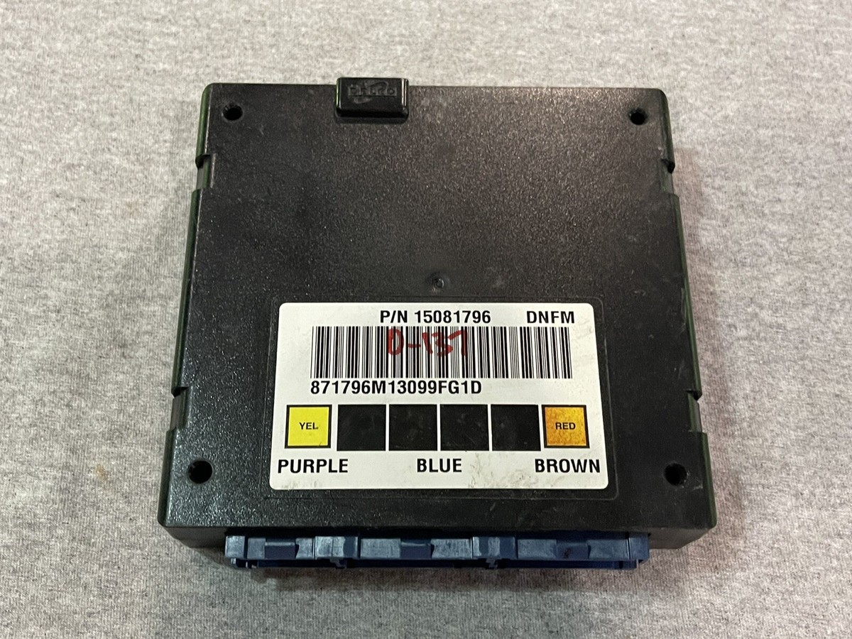 Light Control Module 1997 Blazer