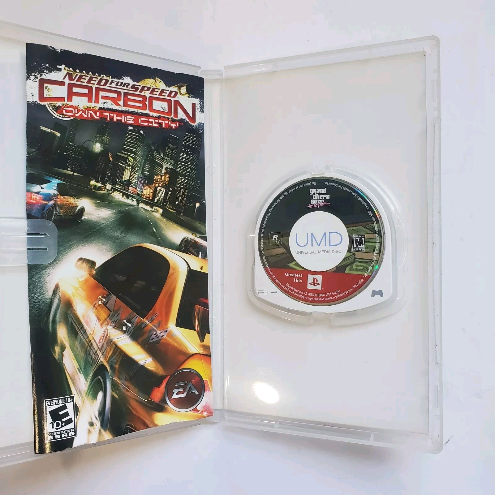 Need for Speed: Carbon - Own the City (Sony PSP, 2006) Complete Works ...