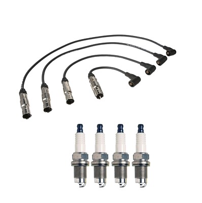 Denso Ignition Wire Kit (7mm) (4 Pieces) (U-Groove Conventional) (Gap 0 ...