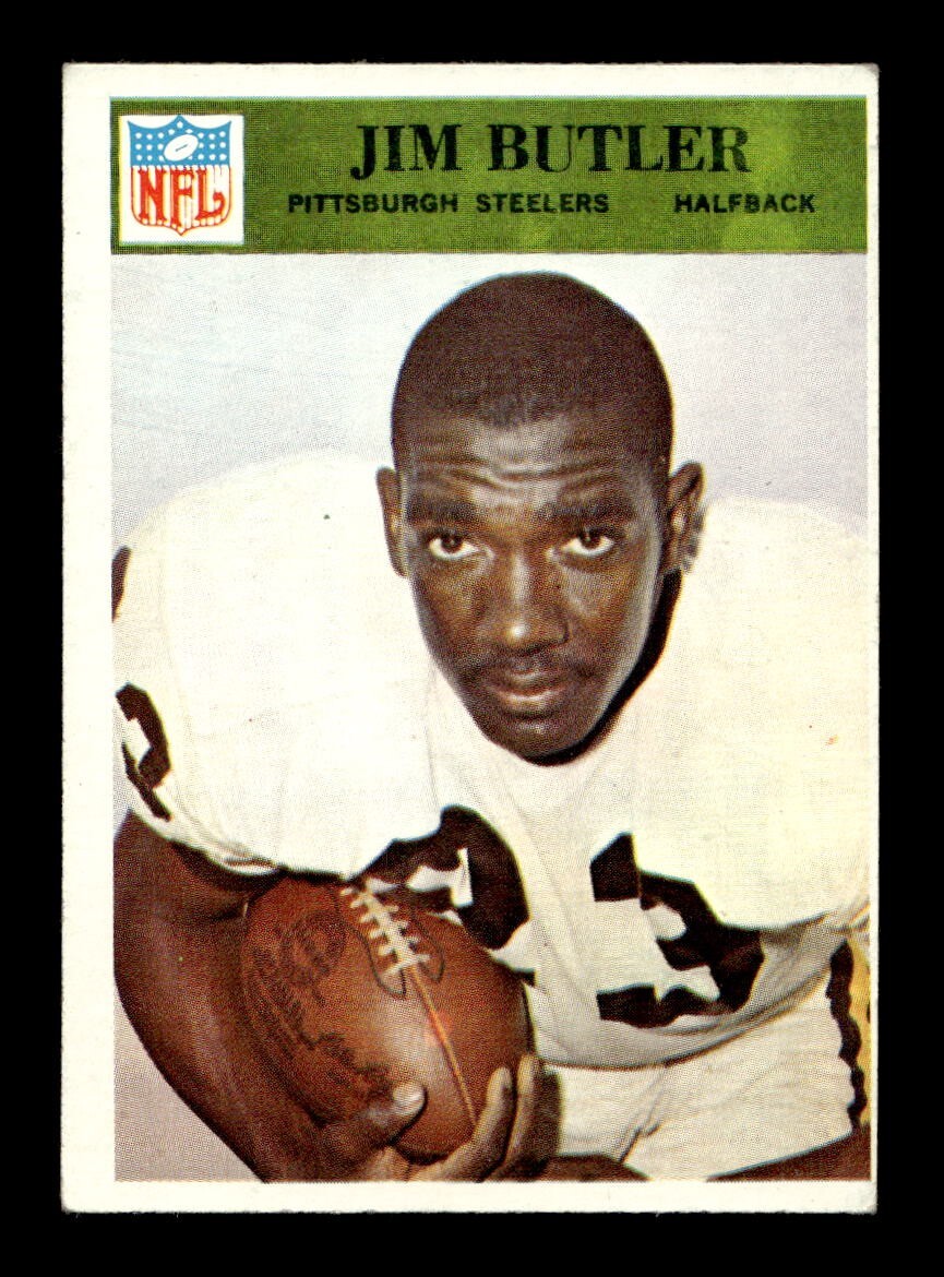 1966 Philadelphia #147 Jim Butler Steelers EX+ *w8 | eBay