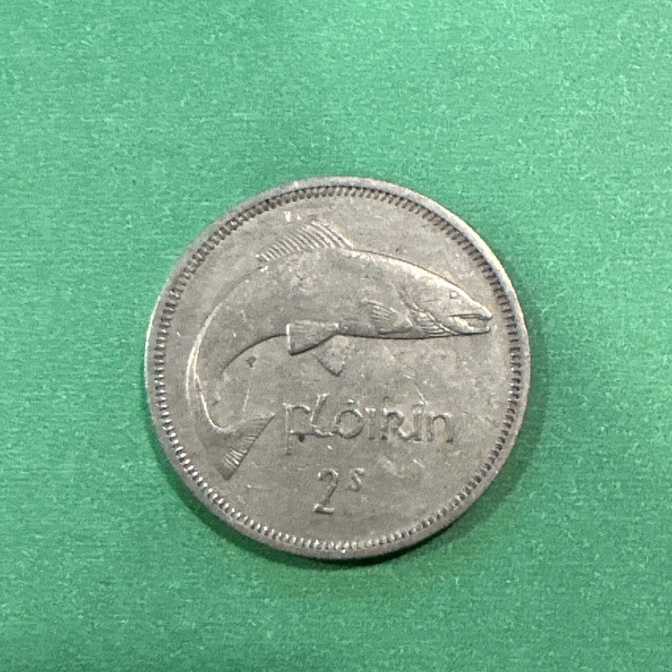 1962 Ireland Two Shilling Irish Florin Coin Old 2s | eBay
