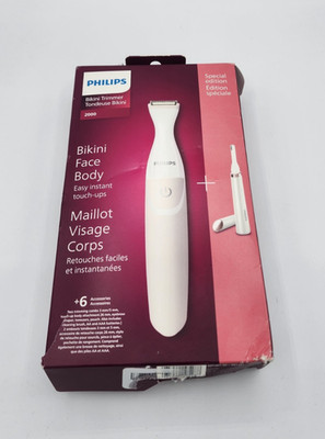 Philips Beauty Women's Bikini Trimmer and Precision Trimmer BRT387/90 ...