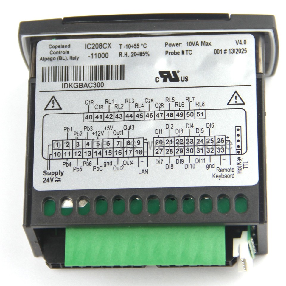 NEW Copeland IC208CX-11000 = Dixell IC208CX-11000 Temperature ...