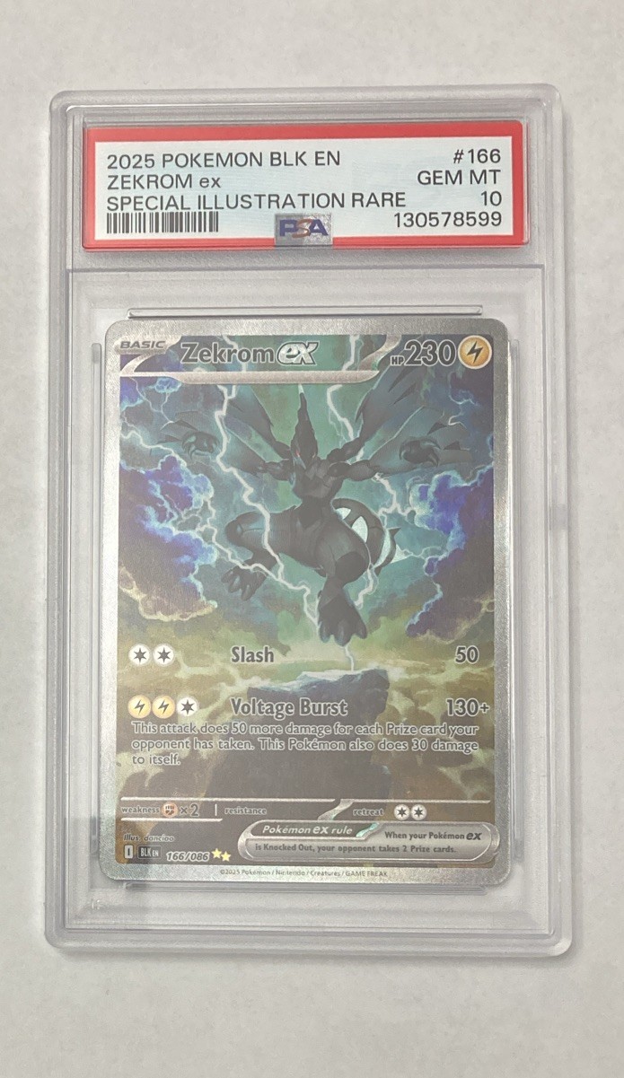 Zekrom ex 2025 Scarlet & Violet: Black Bolt #166/086 Special ...