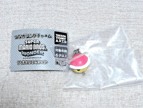 Super Mario Bros Wonder Ring Charm Collection Pink Koopa | eBay