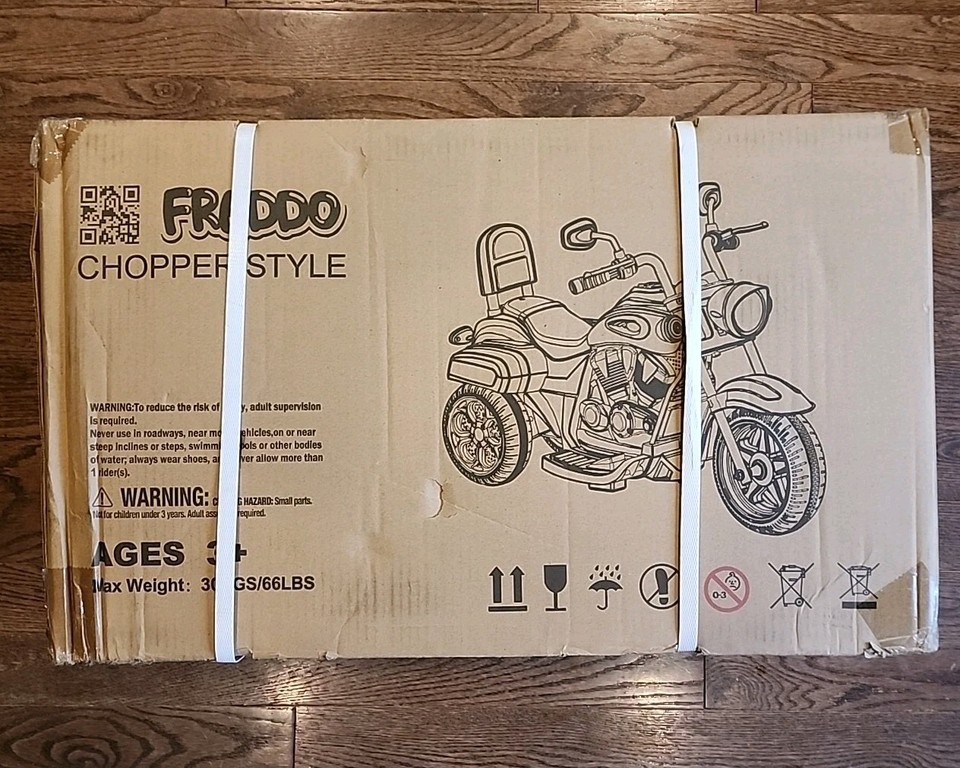 6V Kids Ride On Chopper Motorcycle 3 Wheel Trike with Headlight Pink | eBay