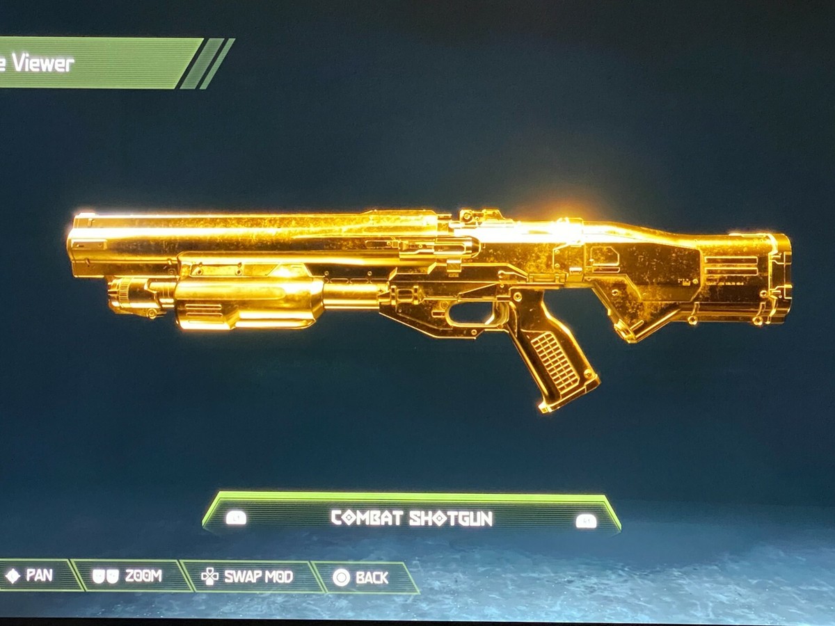 Gold Shotgun Black Ops 2