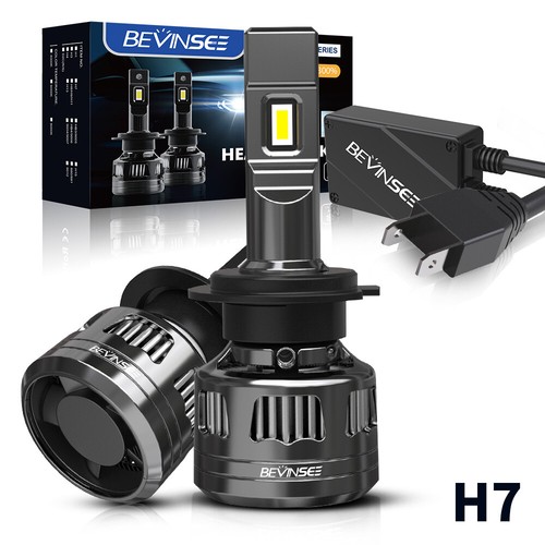 Bevinsee H7 LED Headlight Bulbs 22000LM Canbus Error Free For VW Touran ...